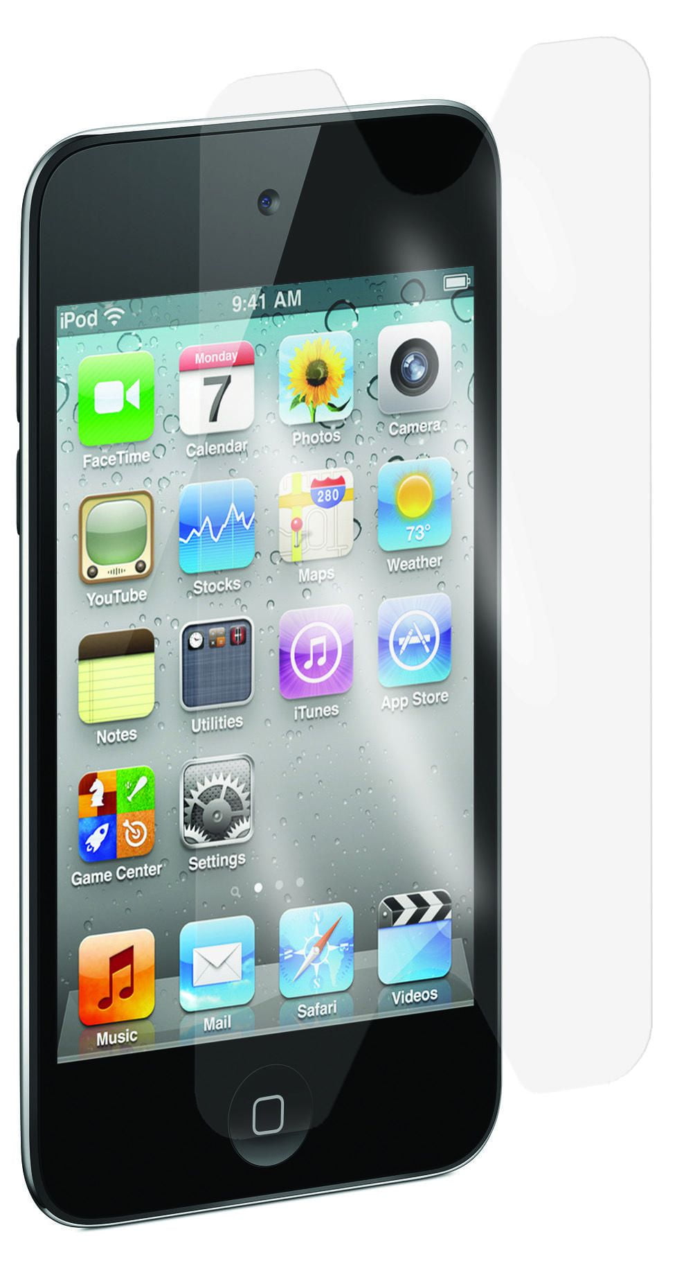 Scosche FPIT4SH recoverSKIN Self Healing Screen Protector for iPod ...