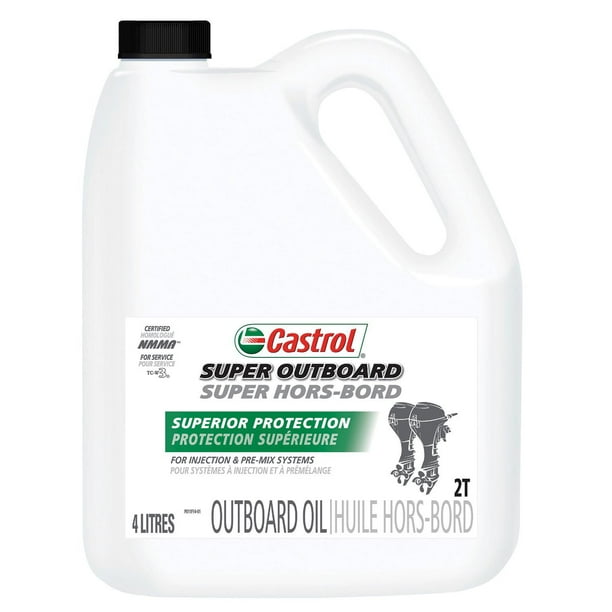 Castrol Outboard High-Performance 2-Stroke Motor Oil, 4 L - Walmart.ca