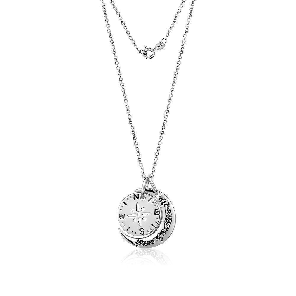 Click here for Luxury Designs Compass Journey Necklace One Size prices
