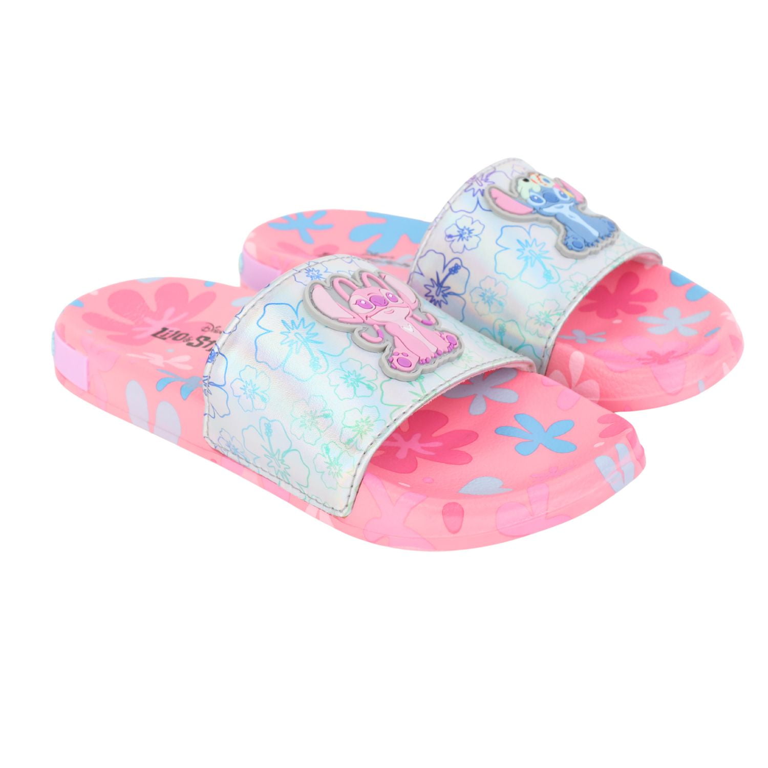 Disney's Lilo & Stitch Youth Girls Slides, Stitch and Angel slides cute ...