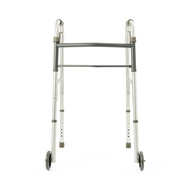 Medline Folding Paddle Walker, 5" Wheels - Walmart.ca