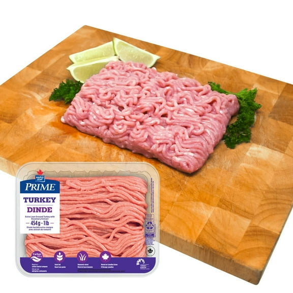Prime Extra Lean Ground Turkey, 454 g