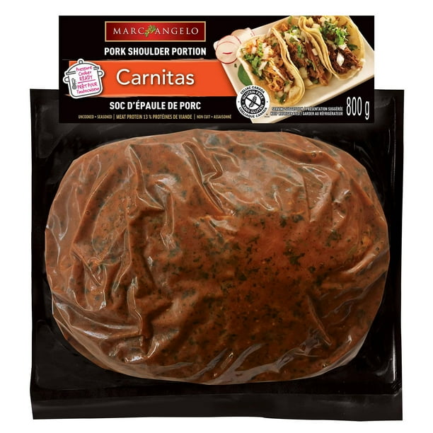 Marcangelo Carnitas soc d'épaule de porc 800g - Walmart.ca