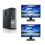 Refurbished Dell Optiplex Desktop Intel i5-2400 390+2x22" LCD - Walmart.ca