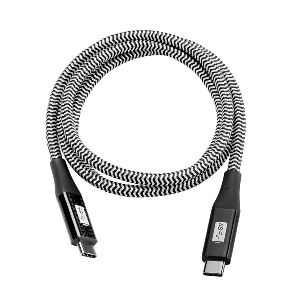 blackweb ™ 0.9 meter Super Speed USB-C to USB-C Connector Charge & Sync ...