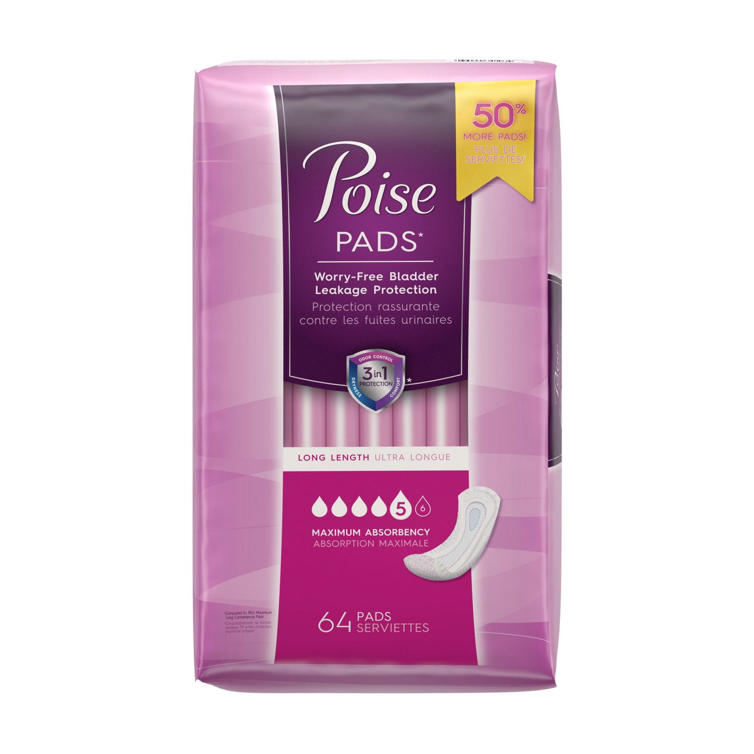 poise-maximum-absorbency-pads-long-value-pack-walmart-canada