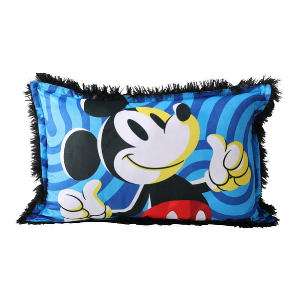 Disney Mickey Mouse Kids Jumbo Funky Fur Pillow, 20” x 30” - Walmart.ca