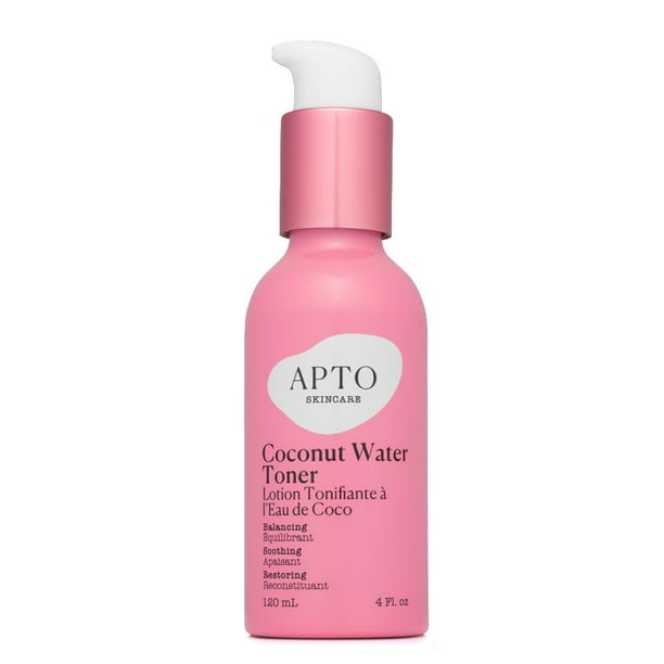 APTO Skincare Coconut Water Toner with Lactic Acid, Vegan & Cruelty ...