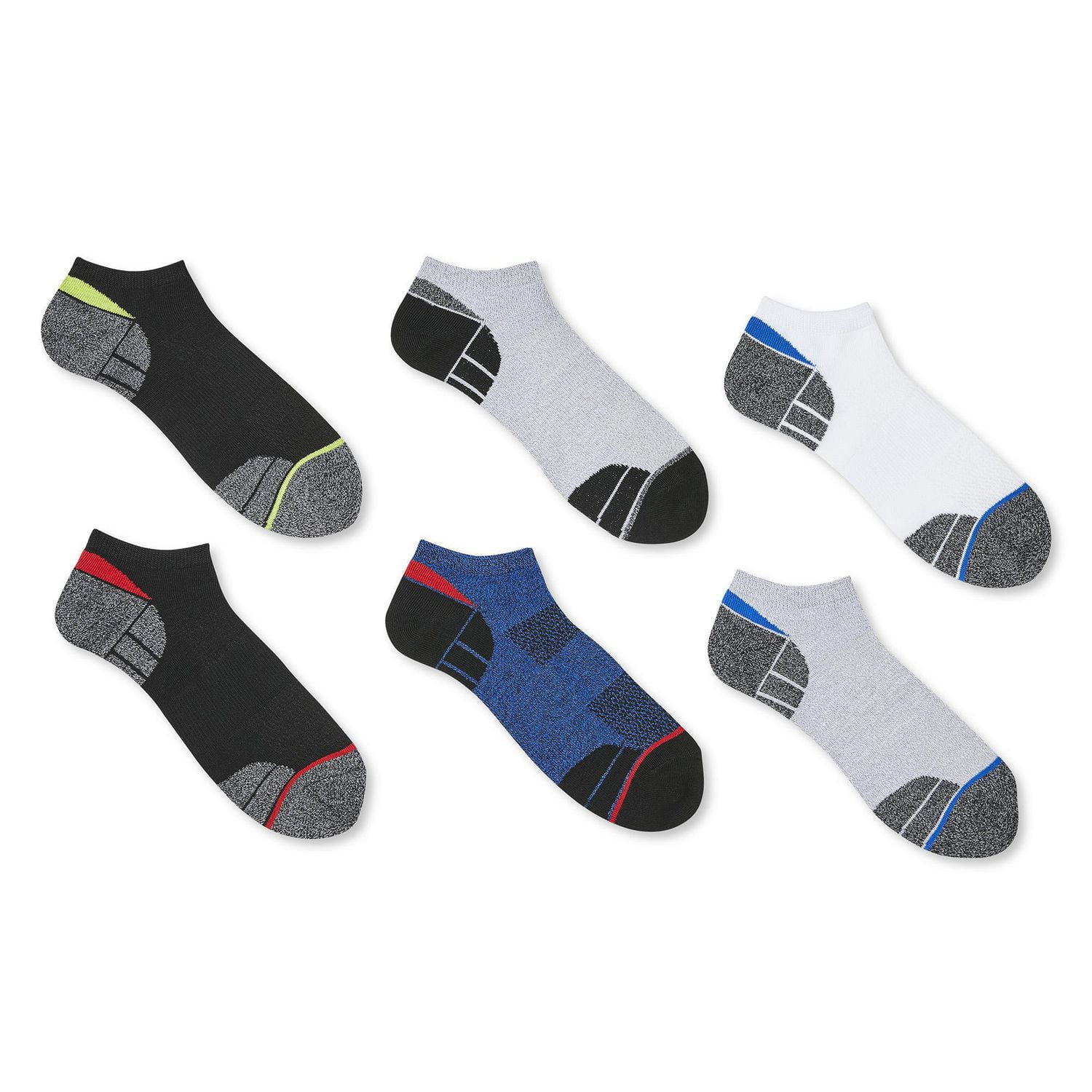 Click here for Athletic Works Mens Sport Socks 6-Pack 7-11 prices