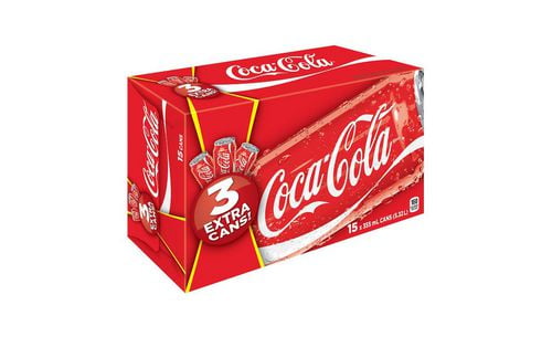 Coca-Cola® 355mL Cans, 15 Pack | Walmart Canada