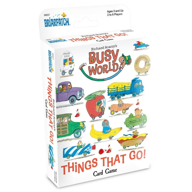 Richard Scarry Things That Go Card Game, Things That Go Card Game ...