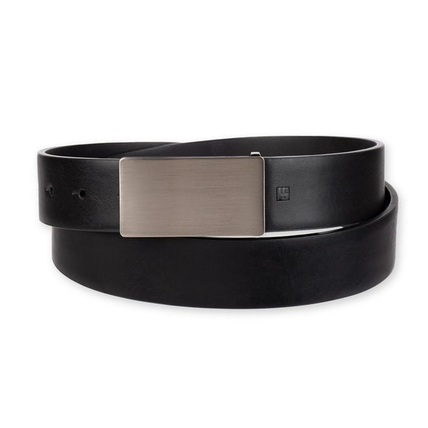 Tailored Flex by Haggar Men's Modern Plaque Buckle Stretch Belt ...