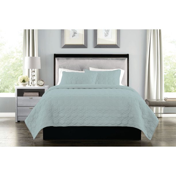 Springmaid 3 pce Quilt Set, Solid Colours Easy Care! - Walmart.ca
