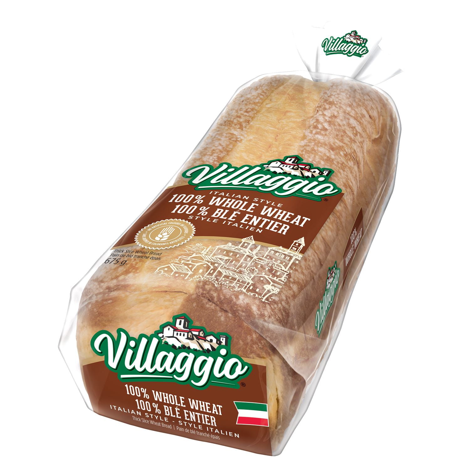 Villaggio® Italian-style 100% Whole Wheat Bread | Walmart.ca