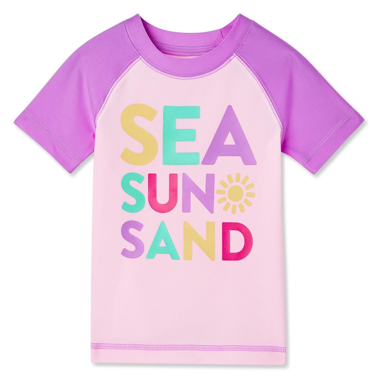 George Toddler Girls' Raglan Rash Guard | Walmart Canada