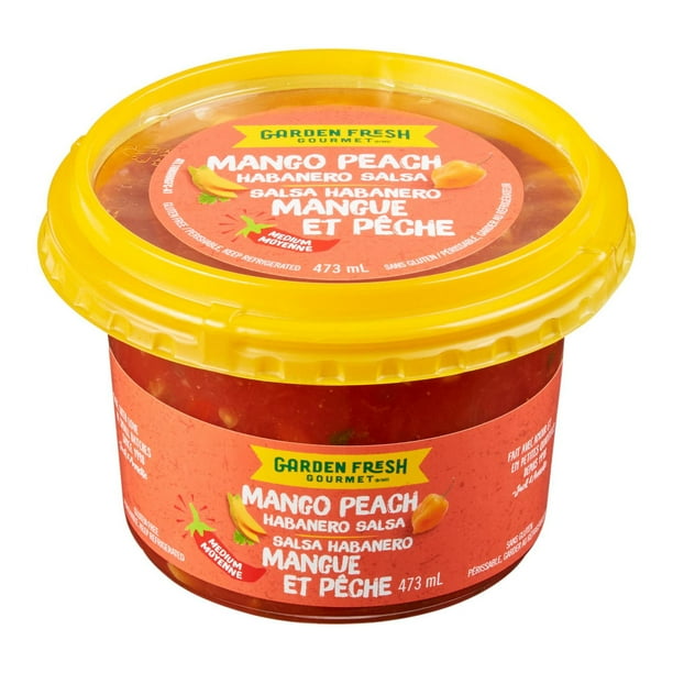 Garden Fresh Gourmet Jack’s Special Mango Peach Habanero Salsa, 473 mL ...
