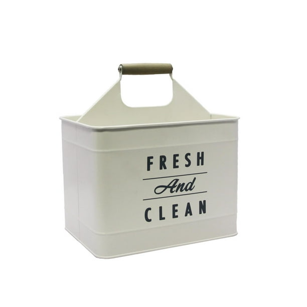 Mainstays White Metal Laundry Caddy, 1 Piece, Metal Caddy - Walmart.ca