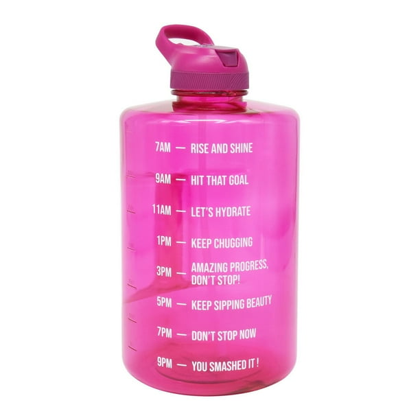 Mainstays Pink Plastic Water Bottle, 3.78 Litres, 1 Piece - Walmart.ca