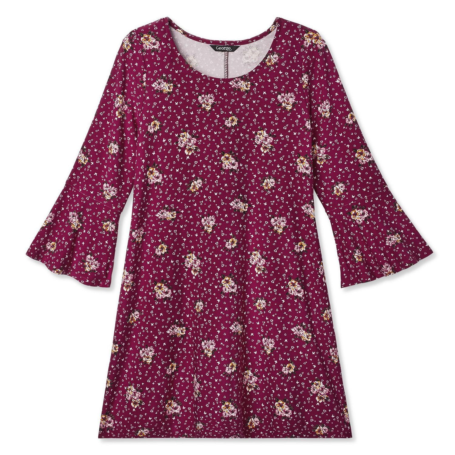 George Girls' Tie Waist Dress | Walmart Canada