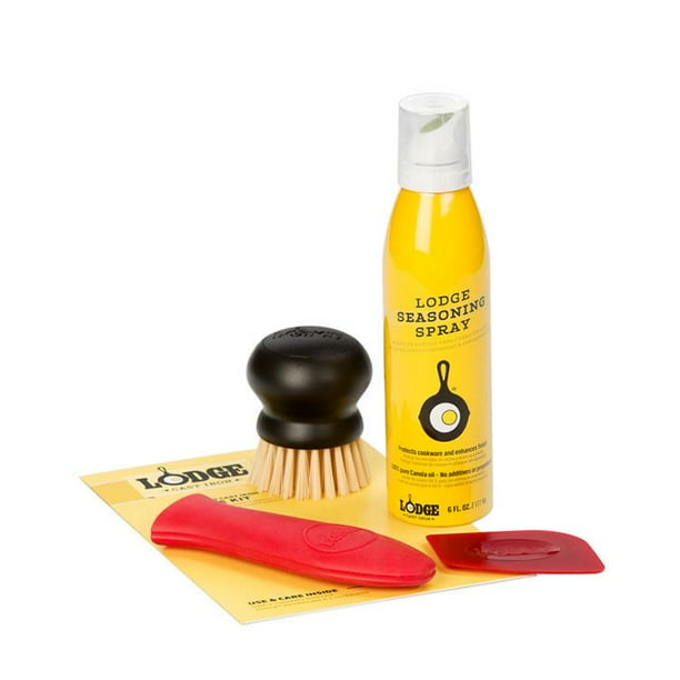 Lodge Seasoned Cast Iron Care Kit - Walmart.ca