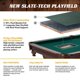 8.5 ft Arlington Slate-Tech Drop Pocket Pool Table, Billiard Ball and ...