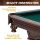 8.5 ft Arlington Slate-Tech Drop Pocket Pool Table, Billiard Ball and ...