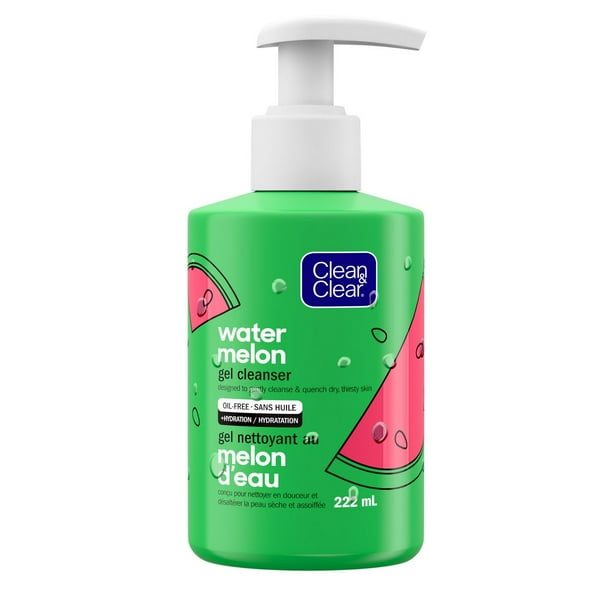 Clean & Clear Watermelon Gel Cleanser, Oil-Free Face Wash - Walmart.ca