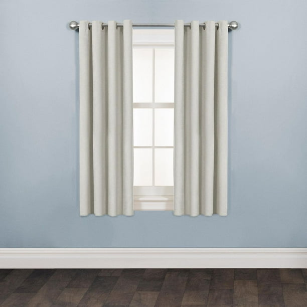 Mainstays Faux Suede Drapery Grommet Window Panel, 1 Panel - Walmart.ca
