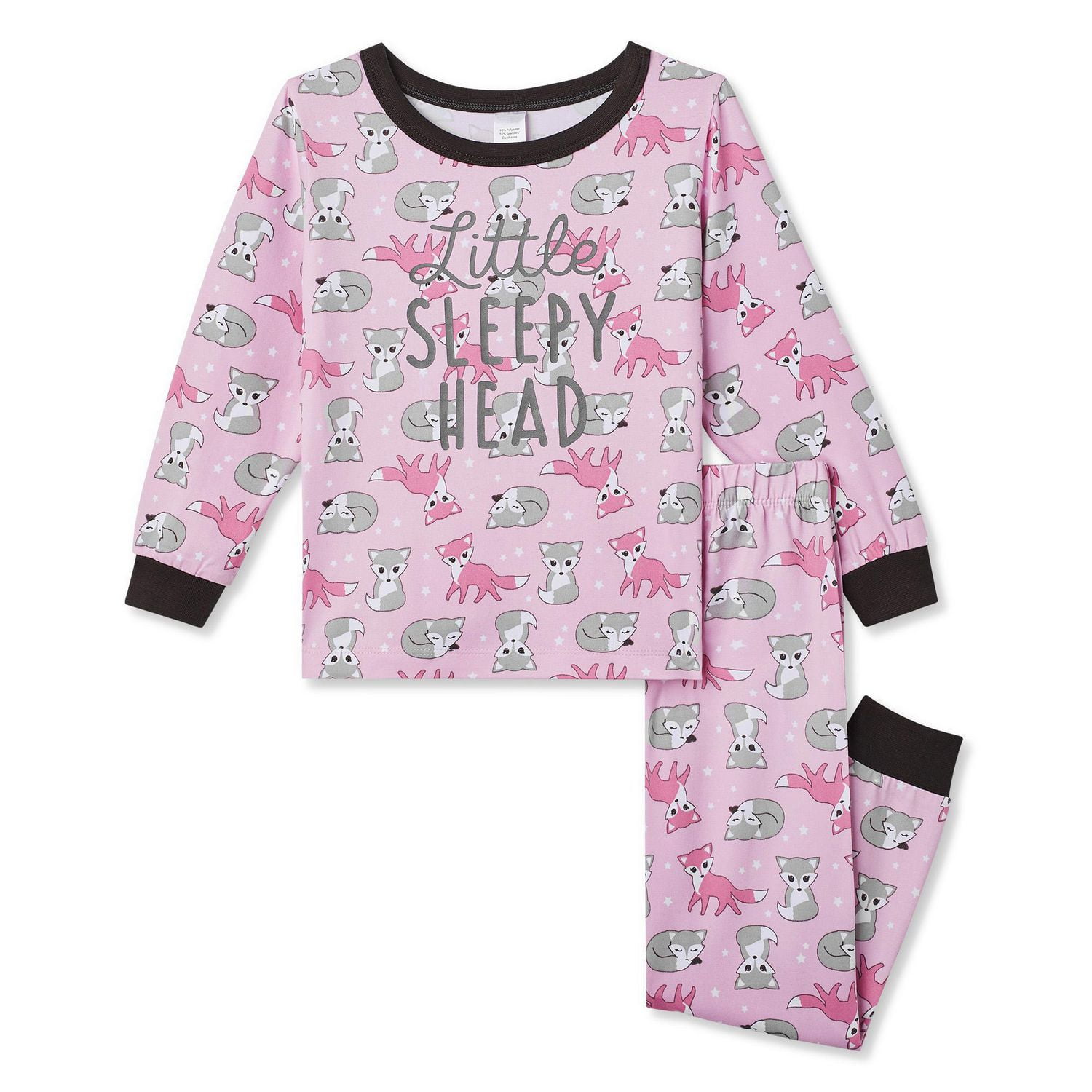 George Girl's 2 Piece Pajamas Set | Walmart Canada