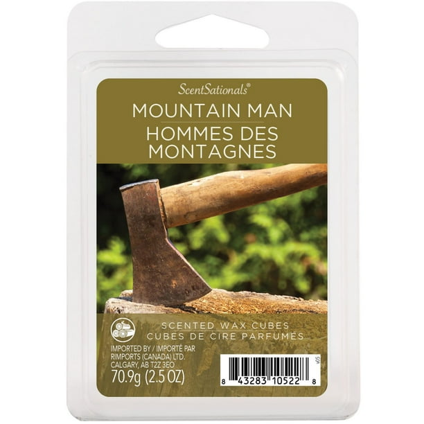 ScentSationals Scented Wax Cubes - Mountain Man, 2.5 oz (70.9 g) - Walmart.ca
