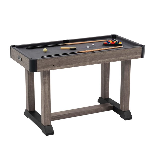 Hall of Games Charleston 4 Ft. Pool Table, Billiard Accessories ...