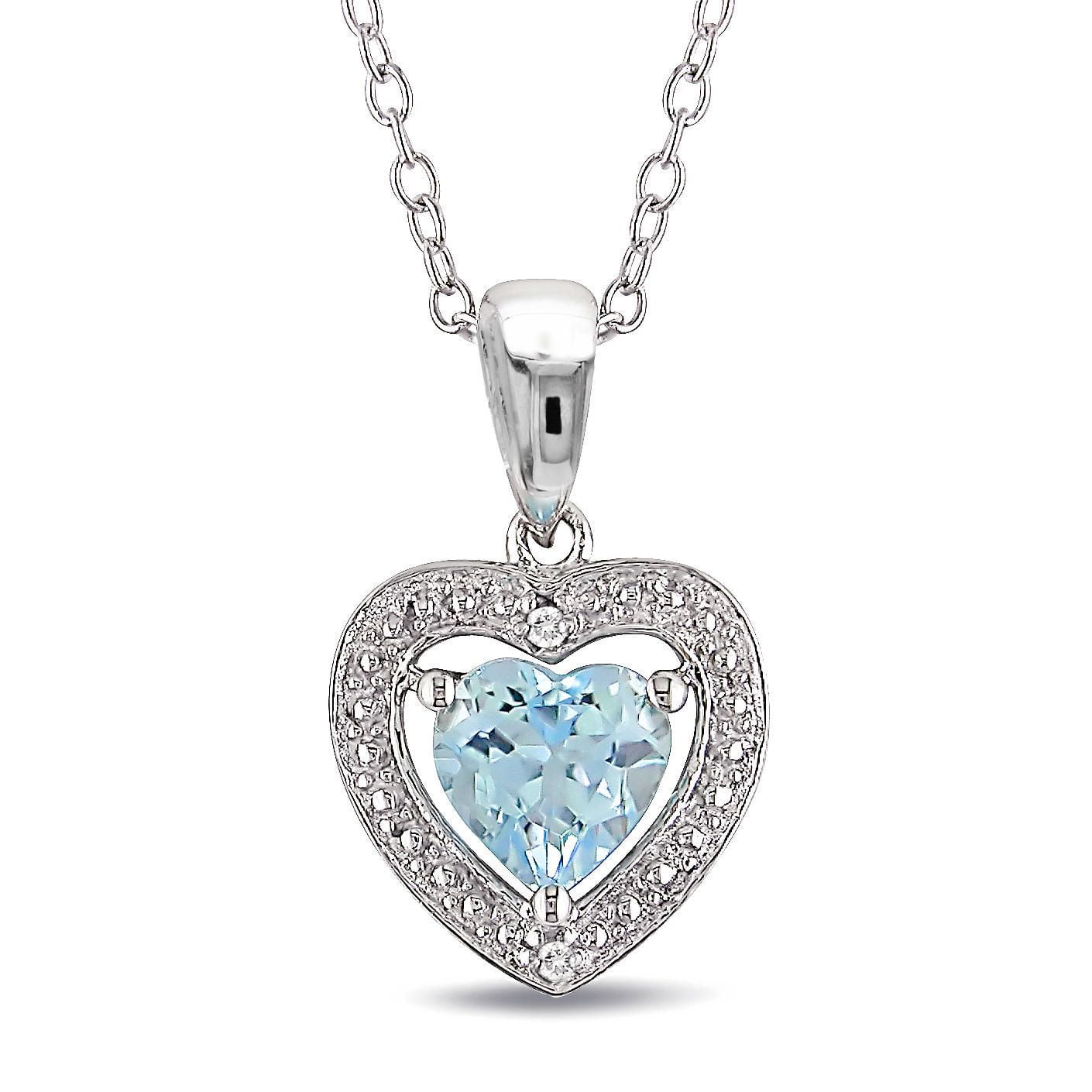 Click here for Tangelo 1 Carat T. G.W. Blue Topaz And Diamond Acc... prices