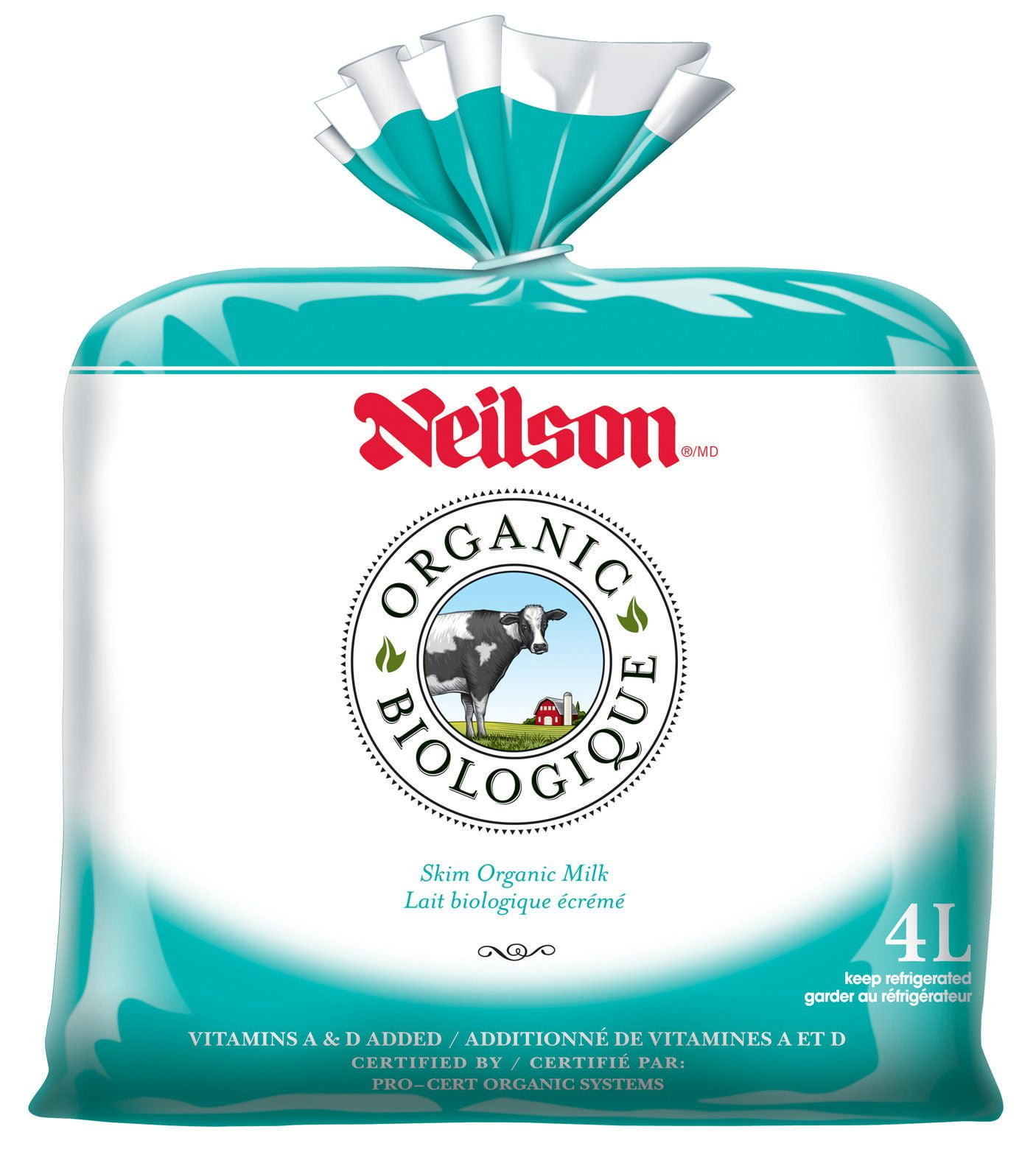Neilson Skim Organic Milk Bag | Walmart Canada