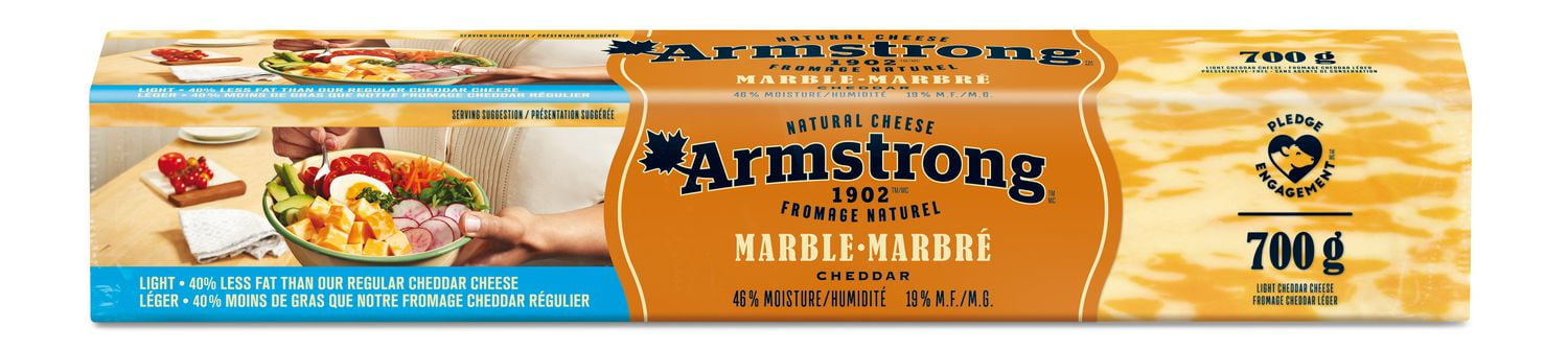 Armstrong Light Marble Cheddar Cheese | Walmart Canada