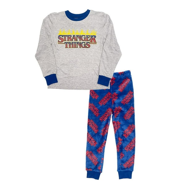Stranger Things Boys 2 Piece Logo Sleepwear Set - Walmart.ca