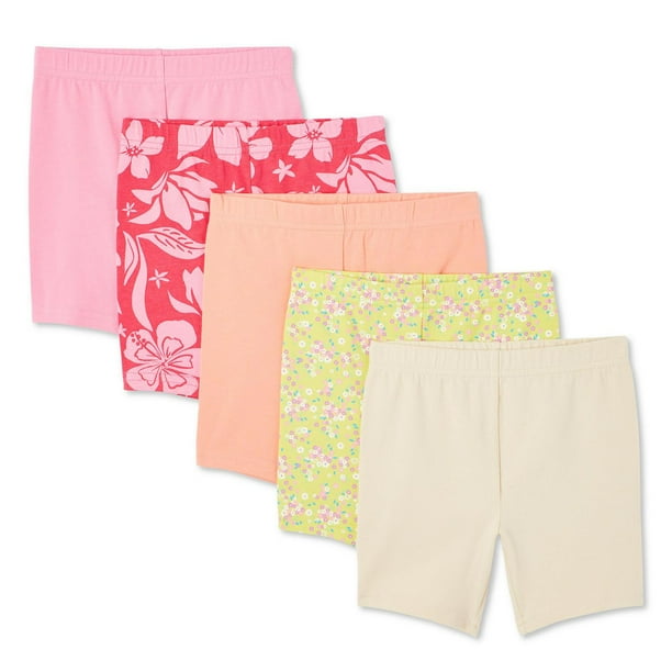 George Toddler Girls' Bike Short 5-Pack - Walmart.ca