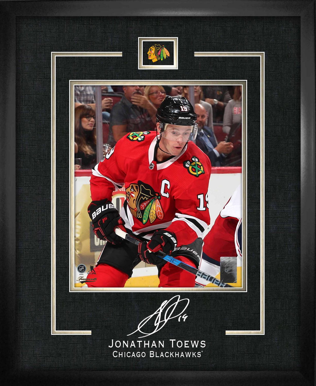 Jonathan Toews Replica Signature Frame Chicago Blackhawks | Walmart Canada