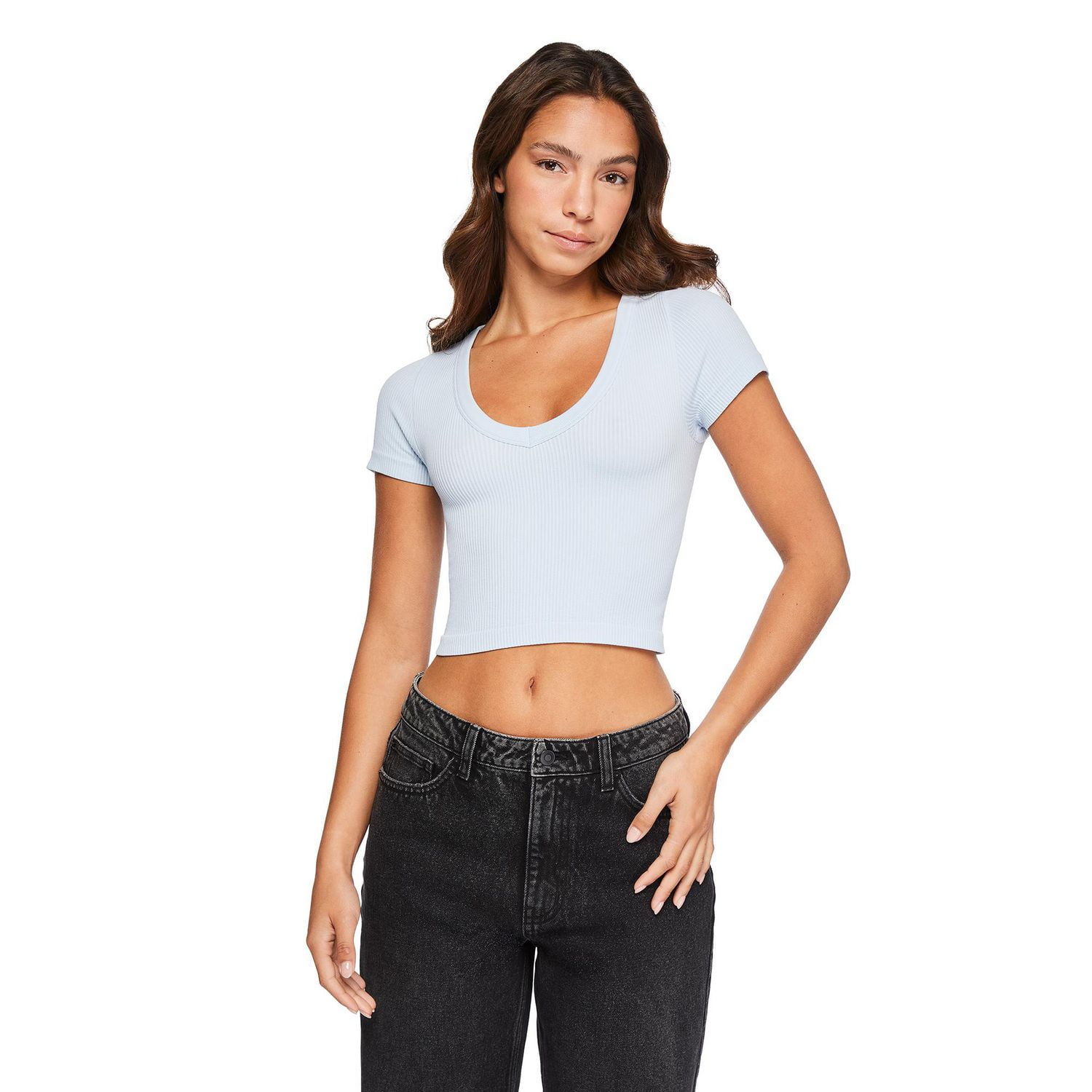 Click here for No Boundaries Womens Straight Leg Jean 3 prices