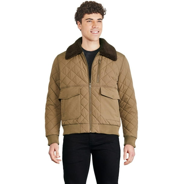 George Men's Quilted Bomber Jacket, Sizes S-2XL - Walmart.ca