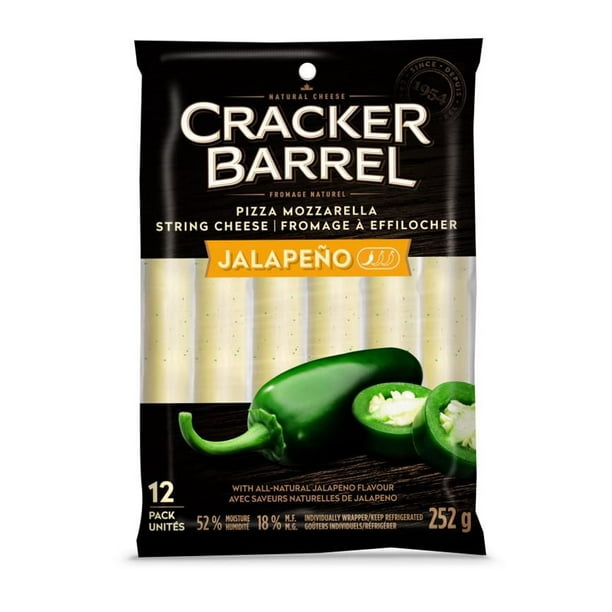 Cracker Barrel Jalapeno String Cheese - Walmart.ca