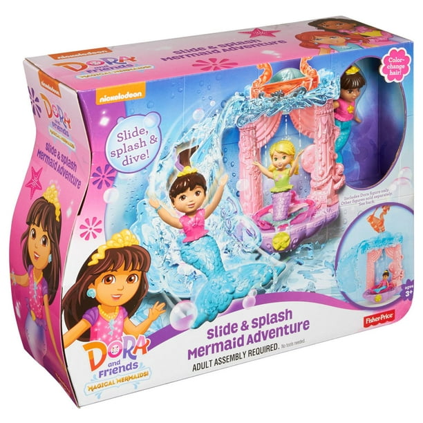 Dora & Friends Fisher-Price Slide & Splash Mermaid Adventure - Walmart.ca