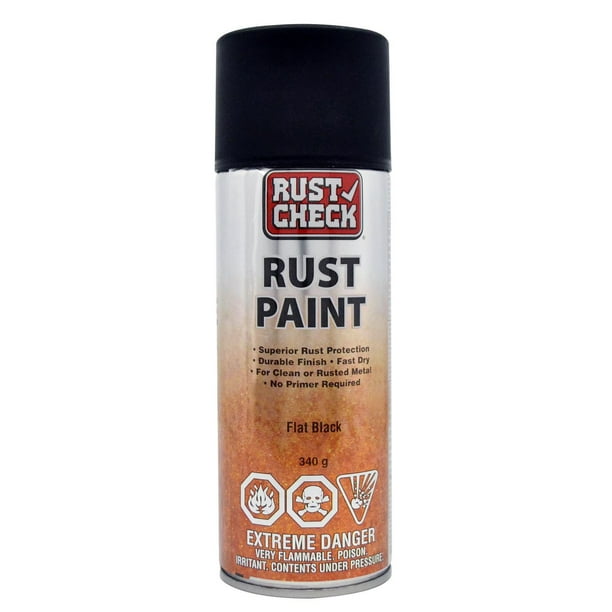 Rust Check Flat Black Rust Paint, Flat Black Rust Paint - Walmart.ca