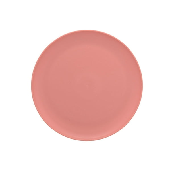 MainStays Polypropylene Pink Round Plate, Plate - Walmart.ca