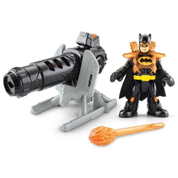 Fisher-Price Imaginext DC Super Friends Fire Blast Batman Figure Pack ...