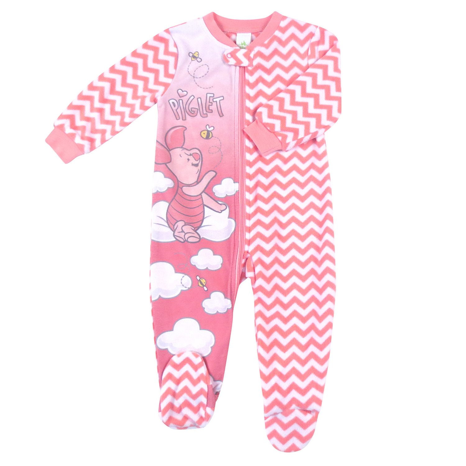 Disney Girls' Piglet Fleece Long Sleeve Sleeper | Walmart Canada