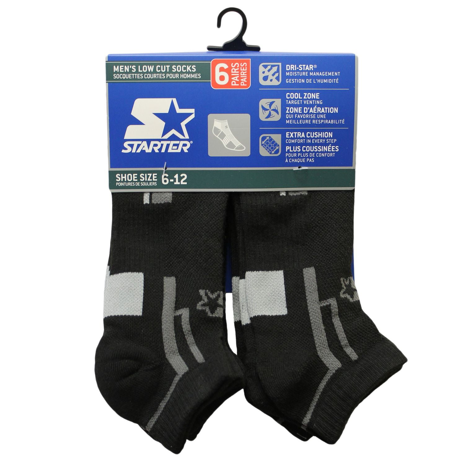 Starter Men's Low Cut Socks - 6 Pairs | Walmart Canada