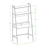 Manor Park 2 Shelf Modern Ladder Computer Desk - Multiple Finishes ...