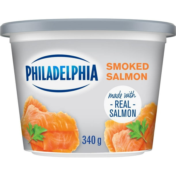 Philadelphia Smoked Salmon Cream Cheese Product, 340g - Walmart.ca