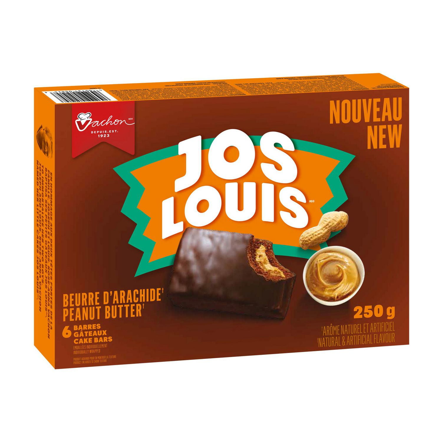 Vachon Jos Louis Peanut Butter Cake Bars | Walmart Canada