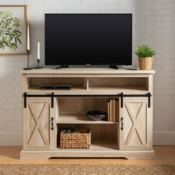 Manor Park Modern Farmhouse TV Stand for TV's up to 56"- Multiple ...